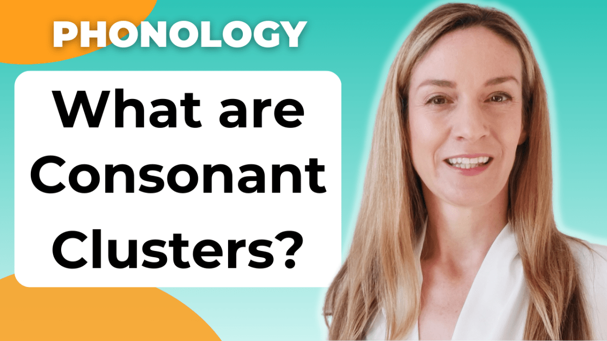 What are consonant clusters? – Billie English