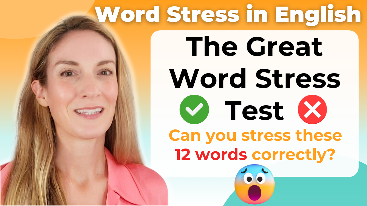 Word Stress – Billie English